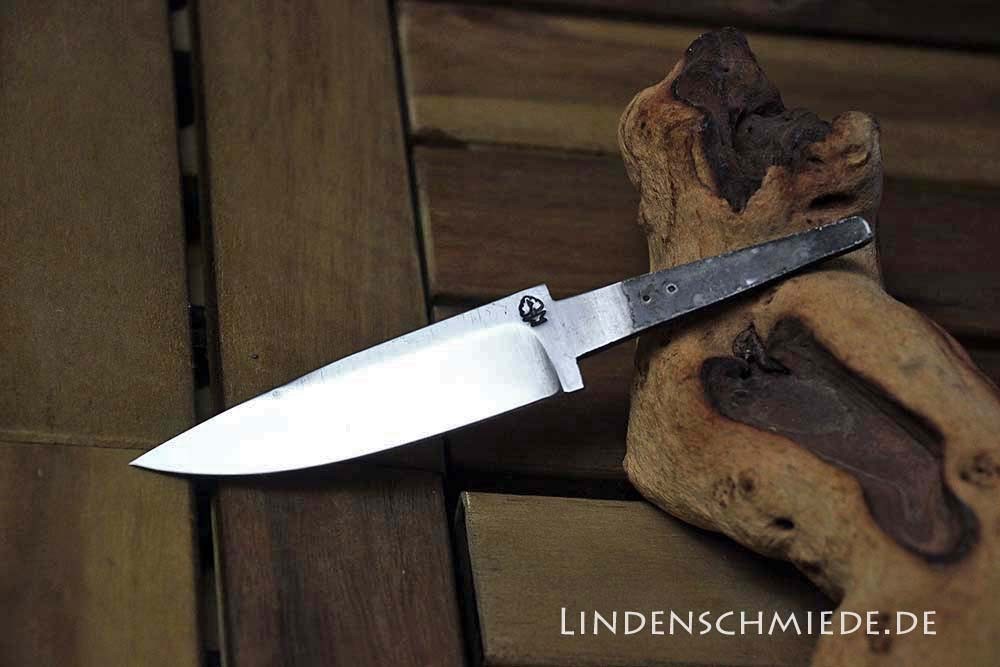 Jagdmesser Klinge aus Wälzlagerstahl | Messerklinge aus 100Cr6